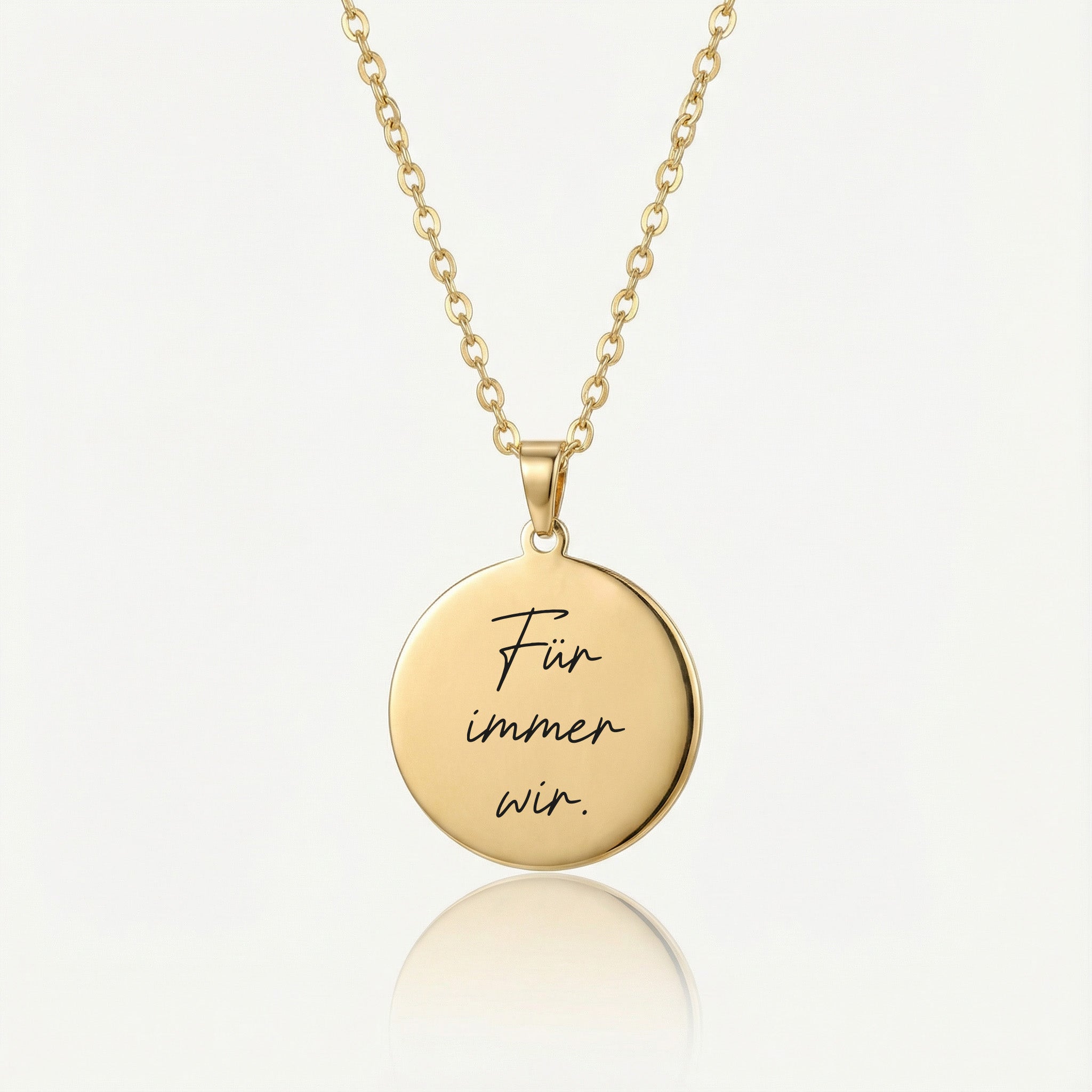 Personalisierte Kette Fur Mutter Echt Gold